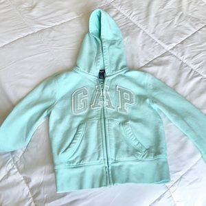 GAP | Jackets & Coats | Baby Blue Glitter Gap Kids Hooded Zip Up Hoodie ...